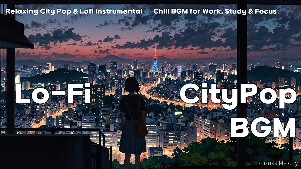 【Work BGM】 City Pop Style Instrumental Lo-Fi BGM - YouTube