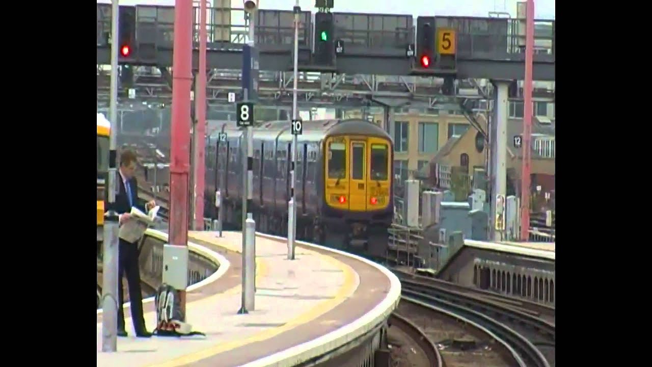 FCC Class 319, 319455 & SouthEastern 465, 465026 At Londoon Bridge ...