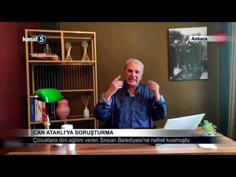 Can Ataklı'ya Soruşturma / Çocuklara Dini Eğitim Veren Sincan Belediyesi'ne Nefret Kusmuştu