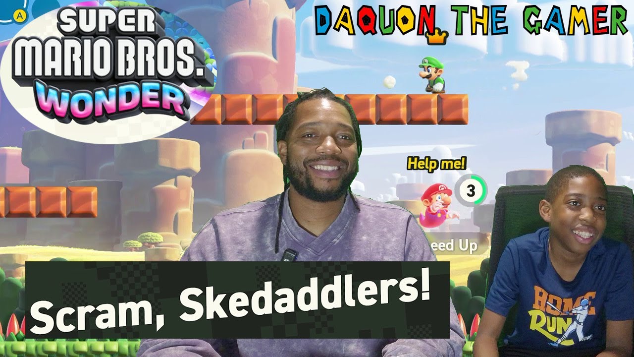 Scram, Skedaddlers! | Ep.3 | Super Mario Wonder |@daquonthegamer |# ...