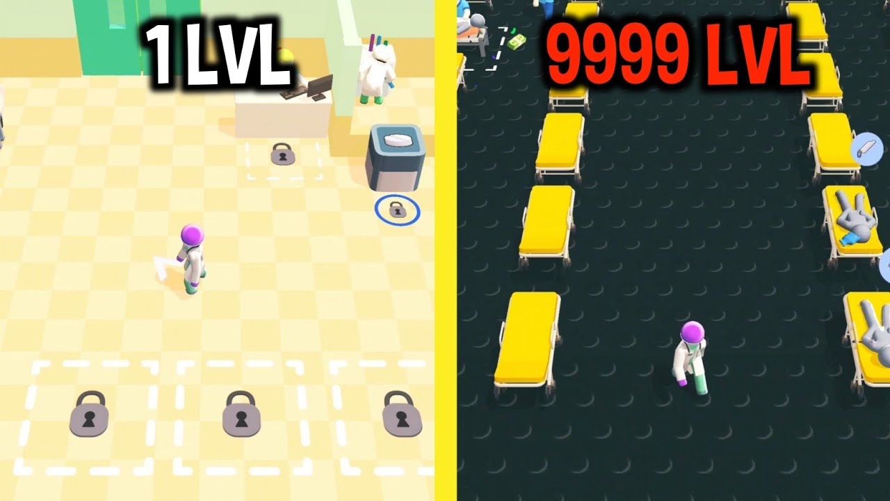 MAX LEVEL in Healing Rush Game - YouTube