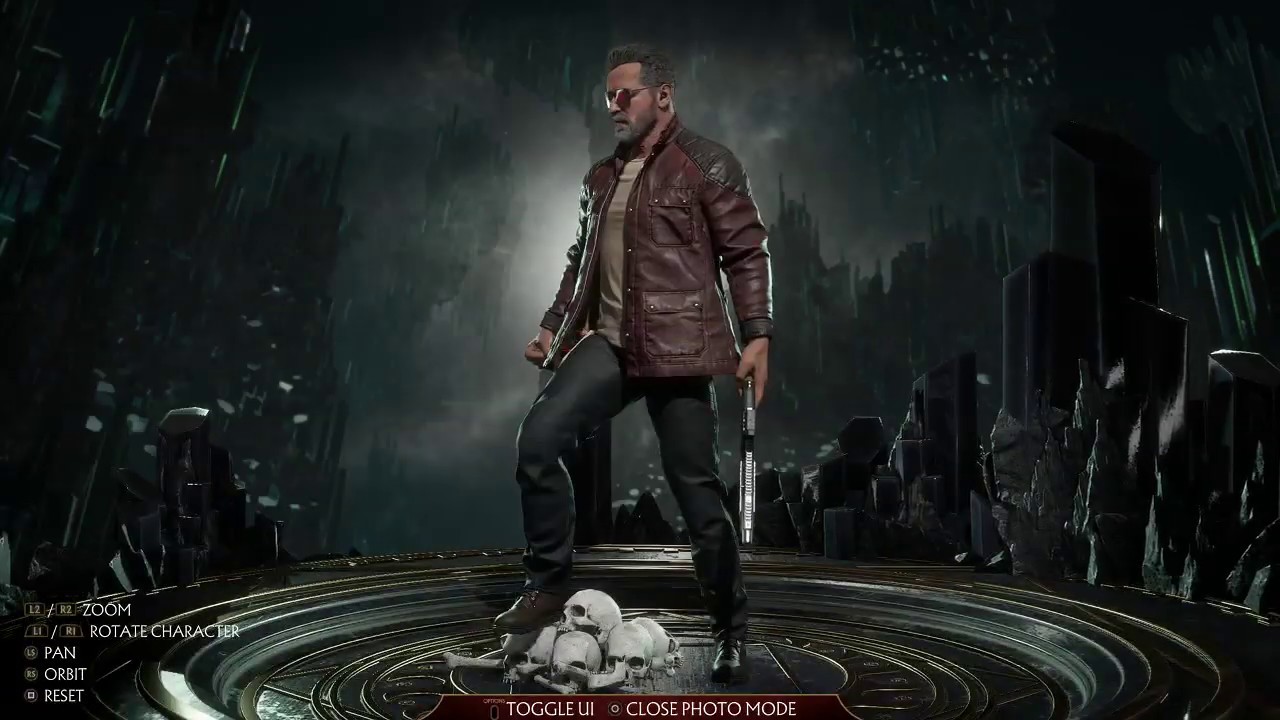 Mortal Kombat 11 Customize the Terminator Sunglasses and Skin - YouTube