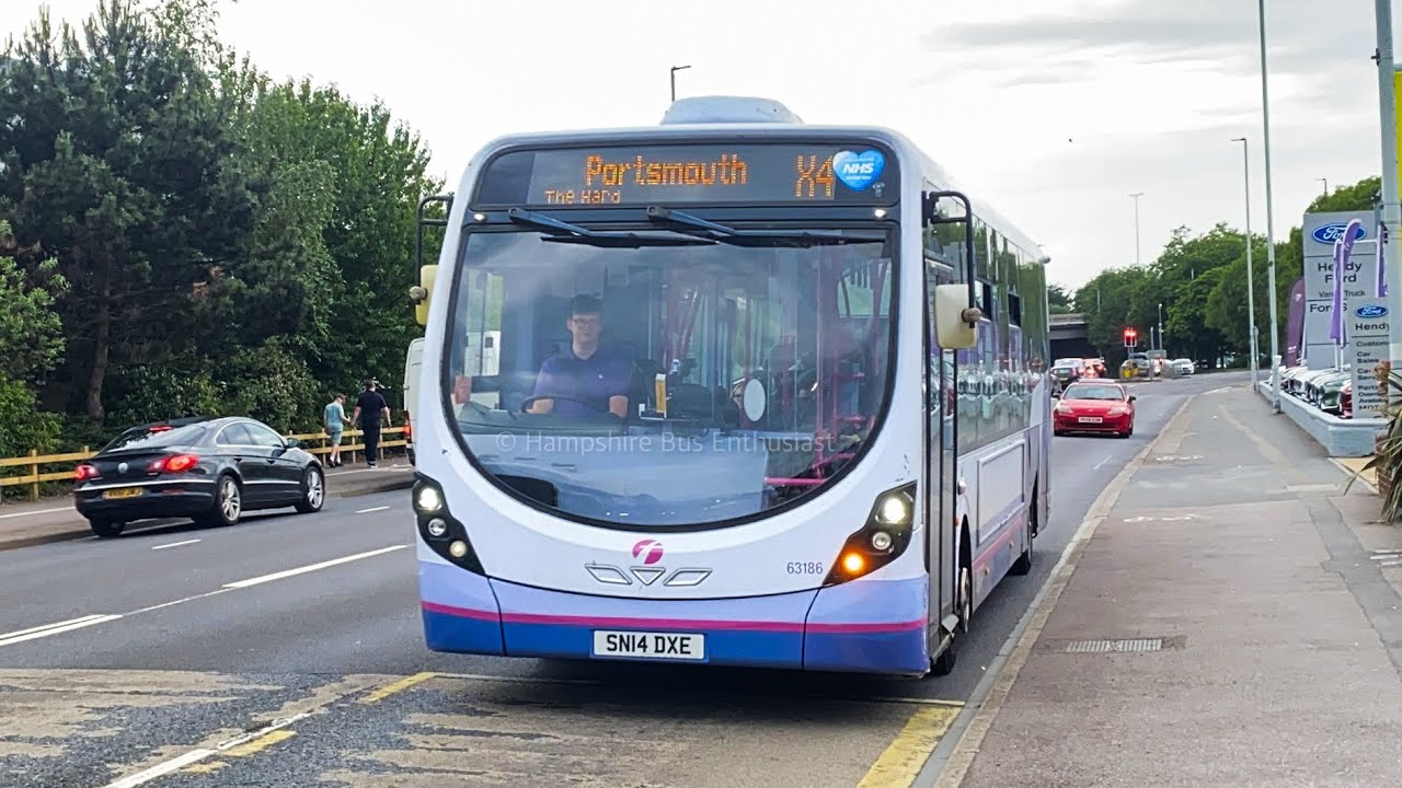 *Maxed Out on the M275* | First Solent 63186 (SN14 DXE) | Rt X4 - YouTube