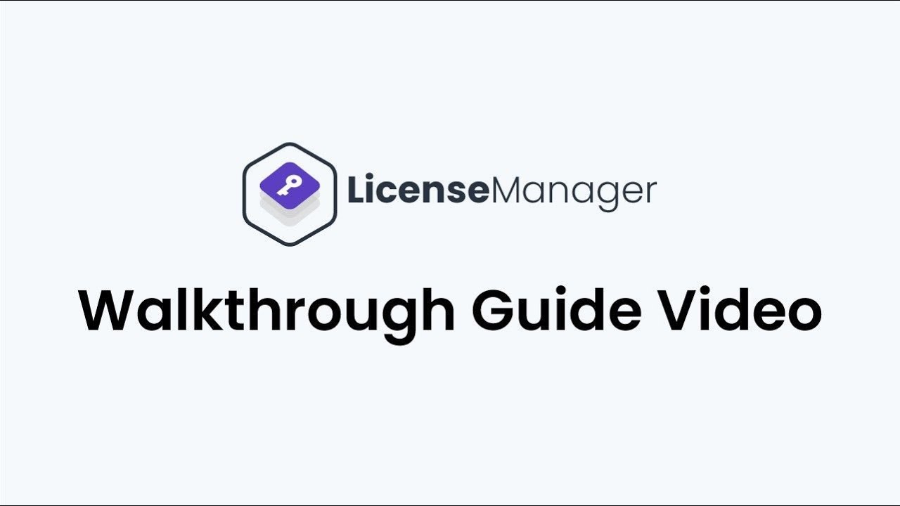 License Manager for WooCommerce | Walkthrough Guide - YouTube