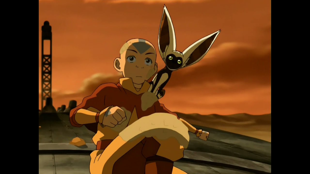 Aang vs Azula Drill fight 1080P - YouTube