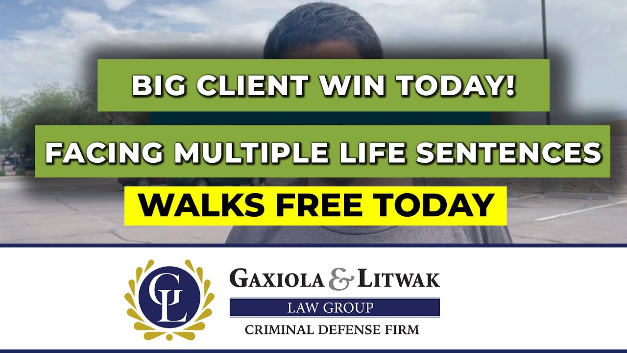 Client Facing Multiple Life Sentences Walks Free Today - Gaxiola ...