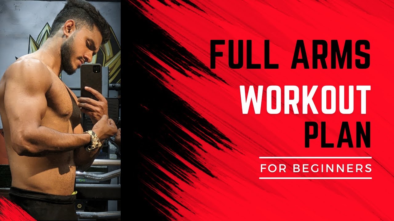 Full arms workout for beginners - YouTube
