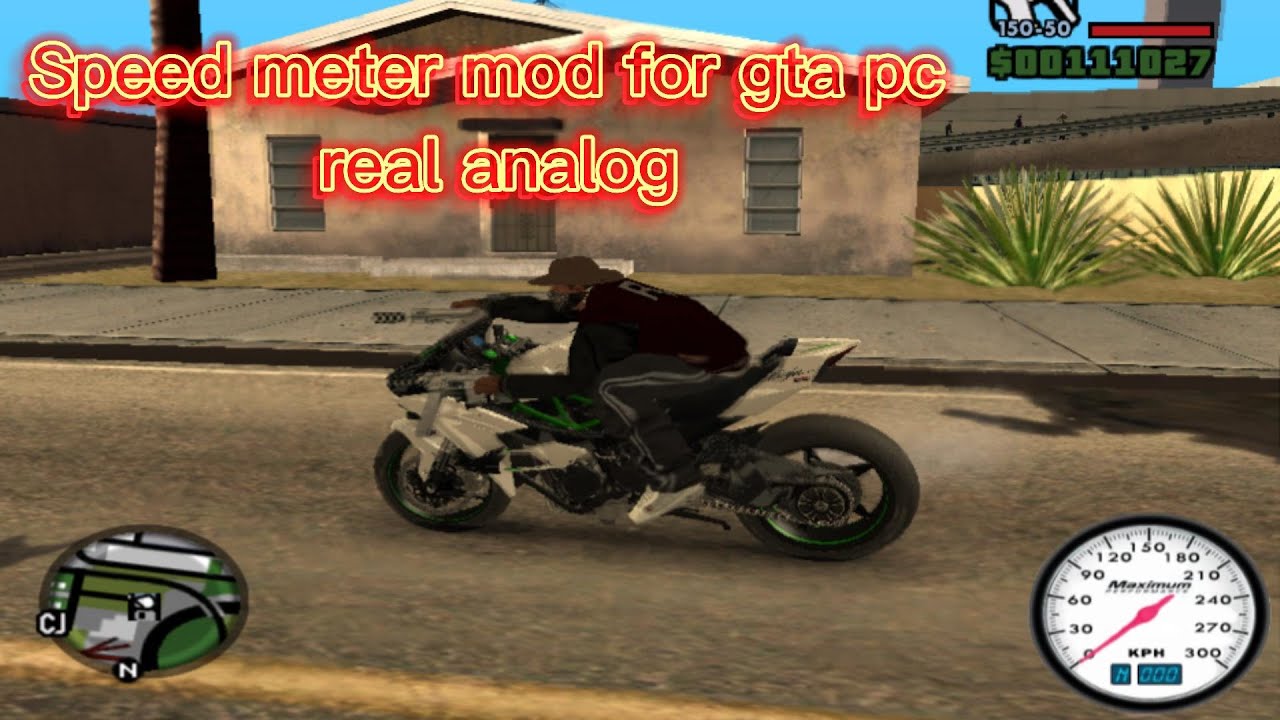 #firstvedio Speed meter mod for gta sa pc by Pro GoD YT - YouTube