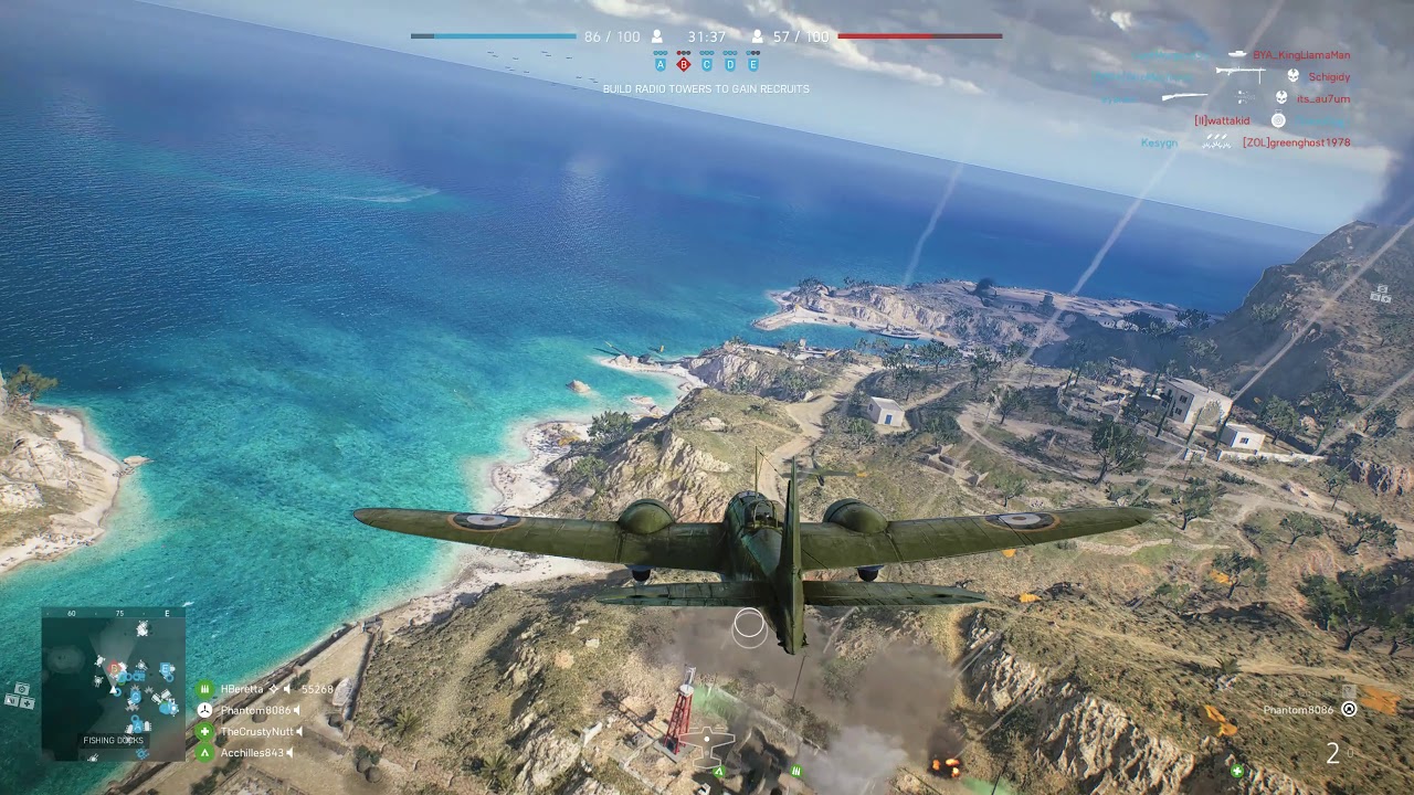 Battlefield V PC Gameplay | Outpost Mode Air Attack - YouTube