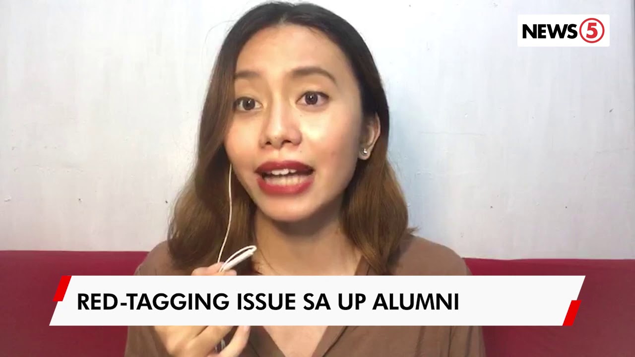 Red-tagging issue sa UP alumni - YouTube
