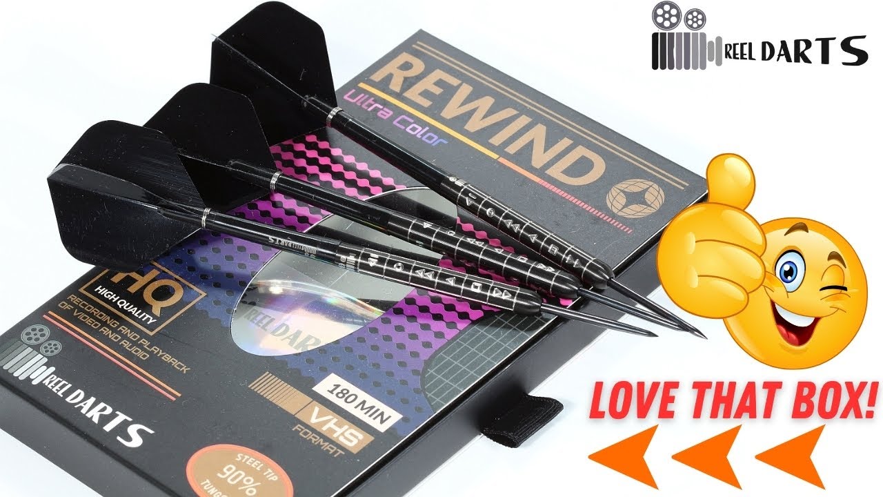 Reel Darts REWIND Darts Review A Fun Themed Dart - YouTube