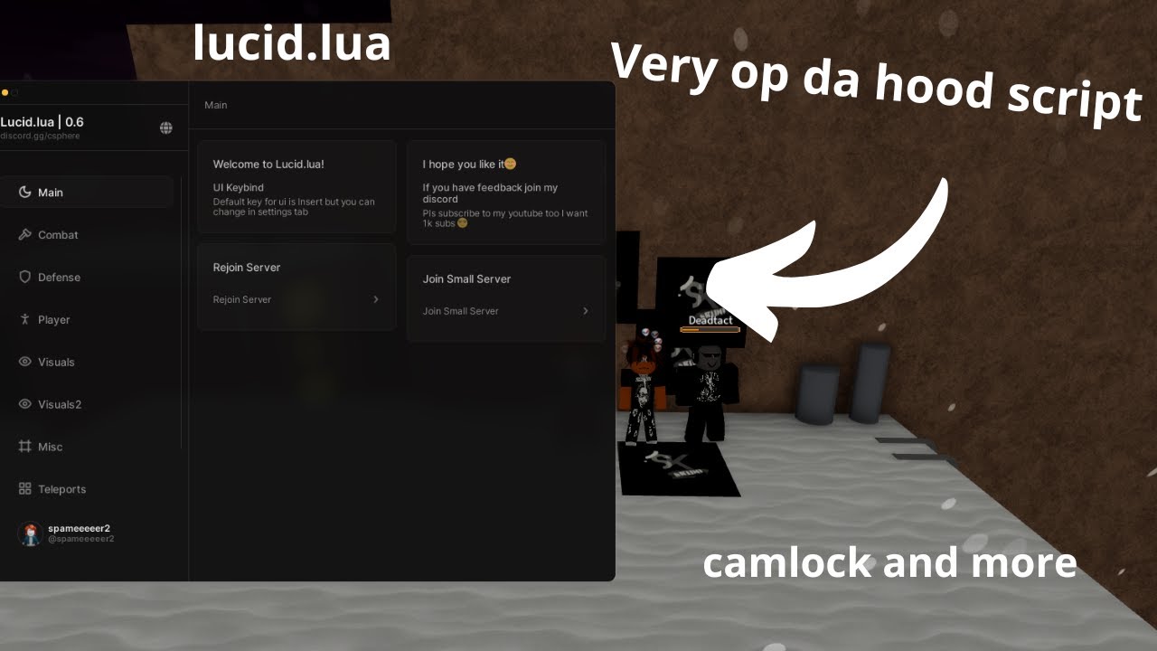 The BEST da hood script/lock , ac bypass (2024) - YouTube