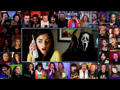The First 10 Minutes of Scream 4  | Scream 4 (2011) Reaction Mashup