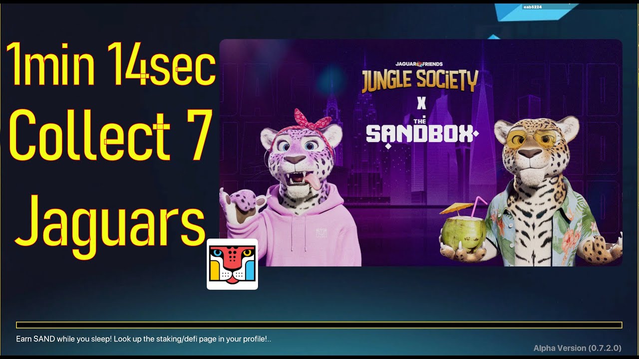 1min 14sec Collect 7 Mini Jaguars - YouTube