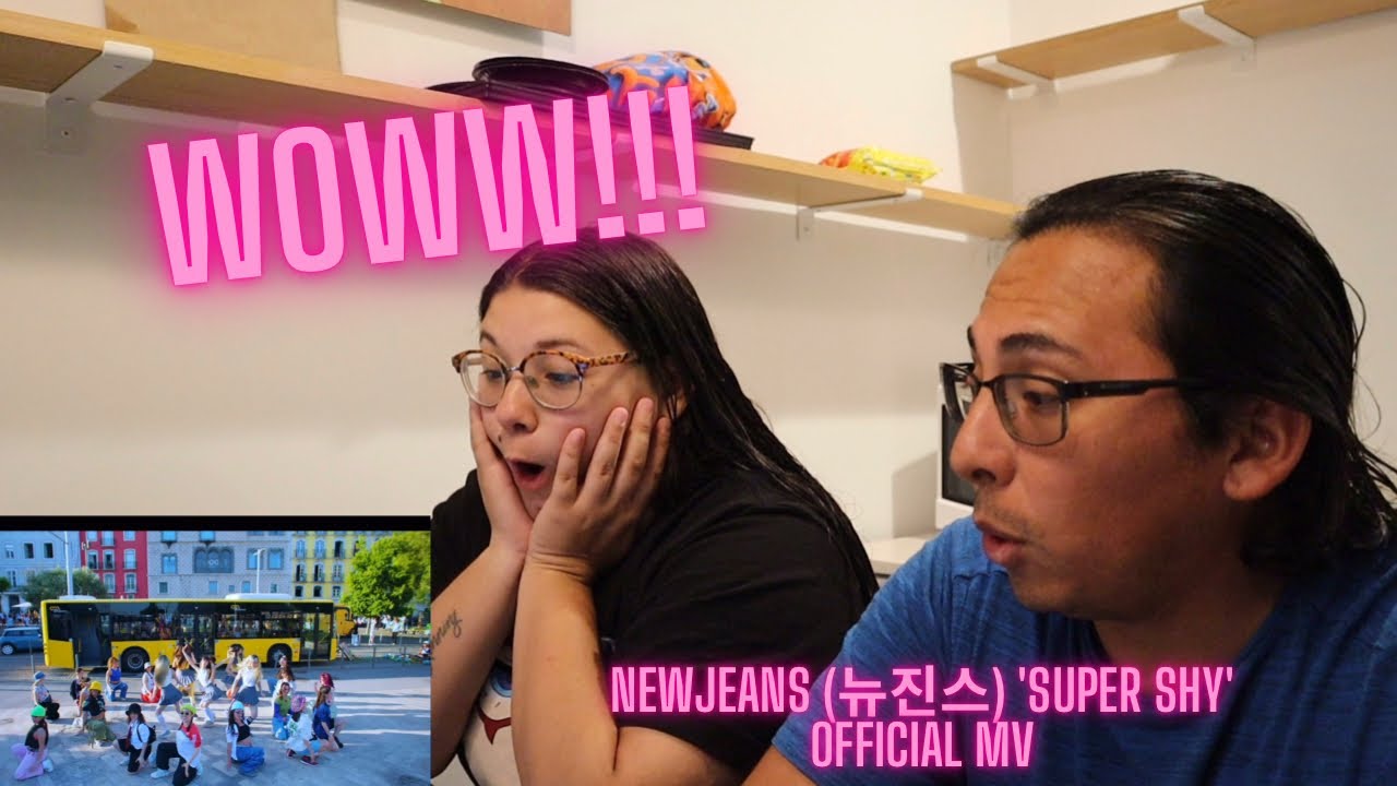 NewJeans (뉴진스) 'Super Shy' Official MV REACTION - YouTube