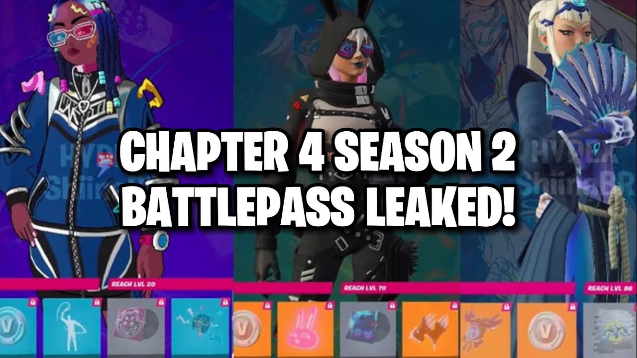 Chapter 4 Season 2 - MEGA Battlepass Leaked! - YouTube
