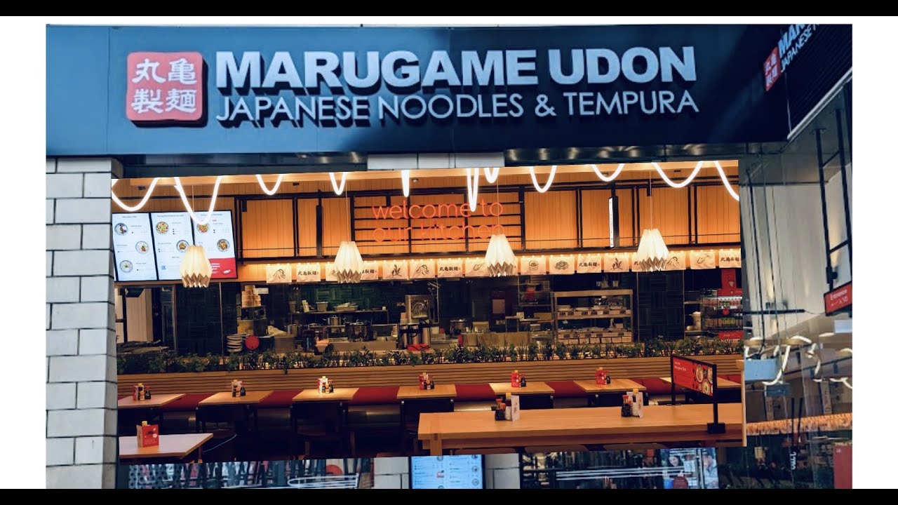 Marugame udon 🍜 Japanese noodles & tempura 🍤 new Japanese restaurant in ...