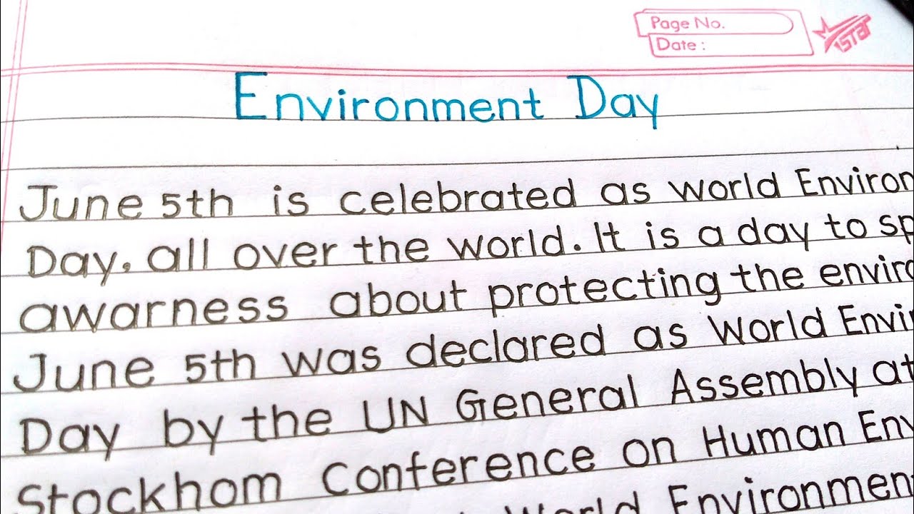 essay on world environment day in english|Environment day nibandh|world ...