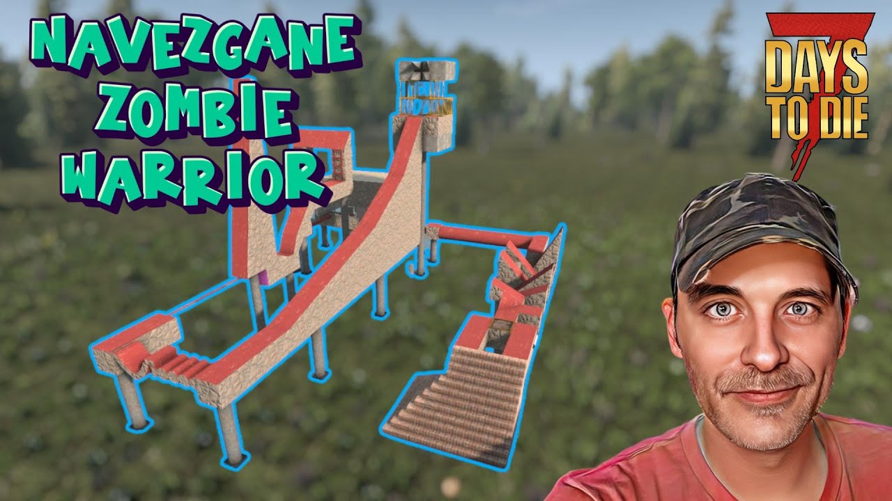 Zombie Obstacle Course Madness ~ 7 Days to Die ~ Failure and Success ...