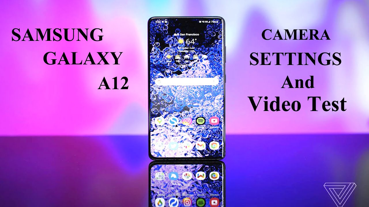 Samsung Galaxy A12 Best Camera Settings 2022 l Samsung Galaxy A12 ...