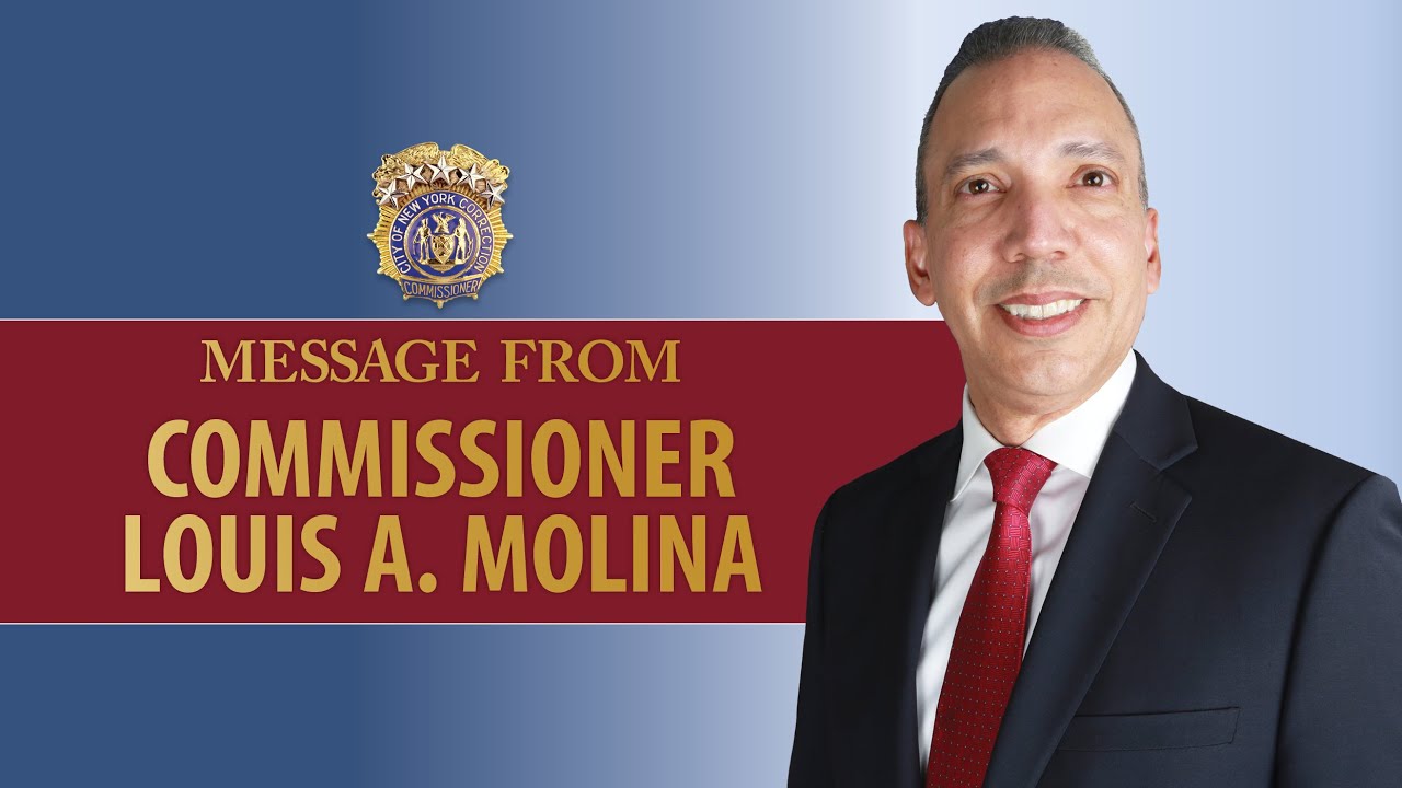 A Welcome Message from Commissioner Molina - YouTube