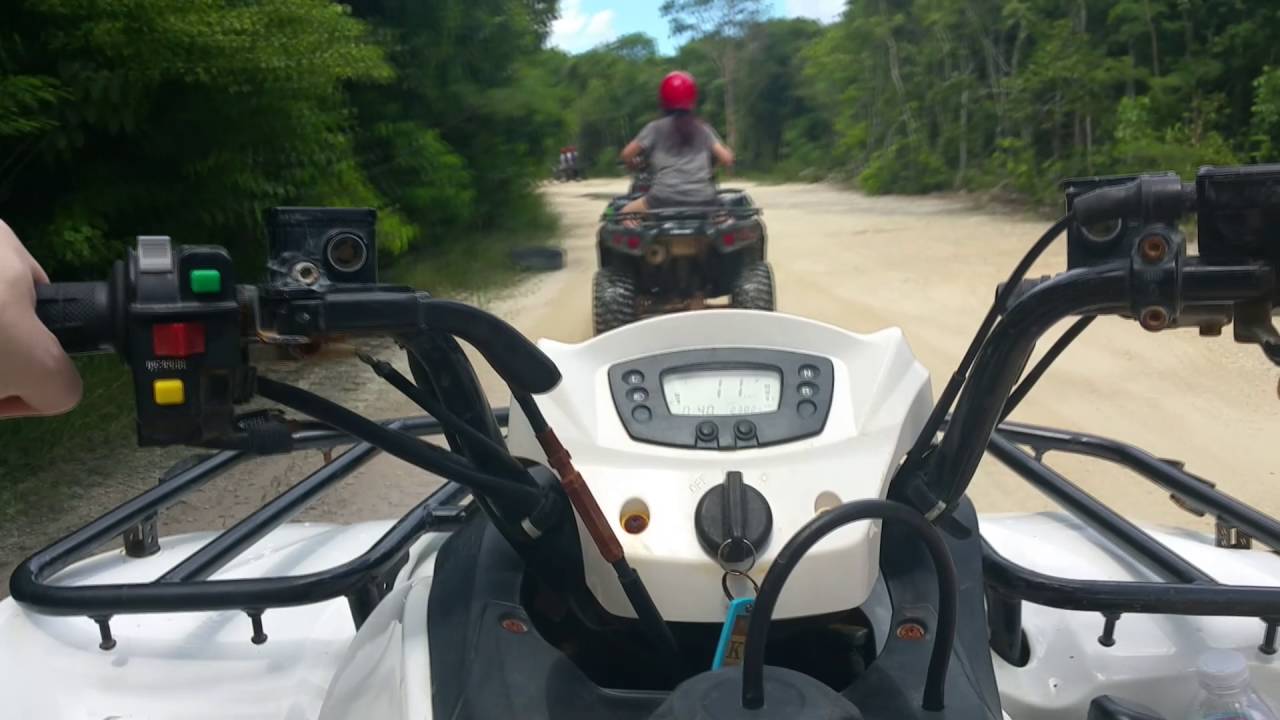 POV Riding an ATV through the Bahamas - Carnival cruise shore excursion ...