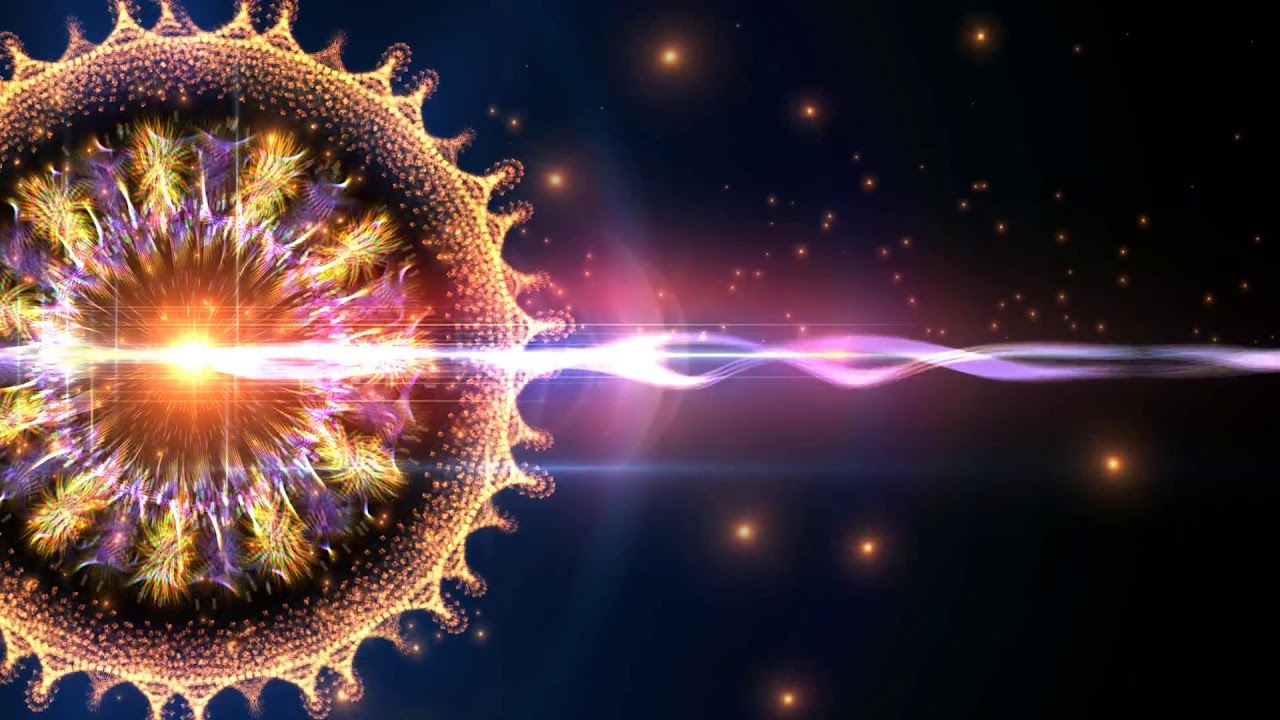 Cool, special effects particles, ring light effect background video ...