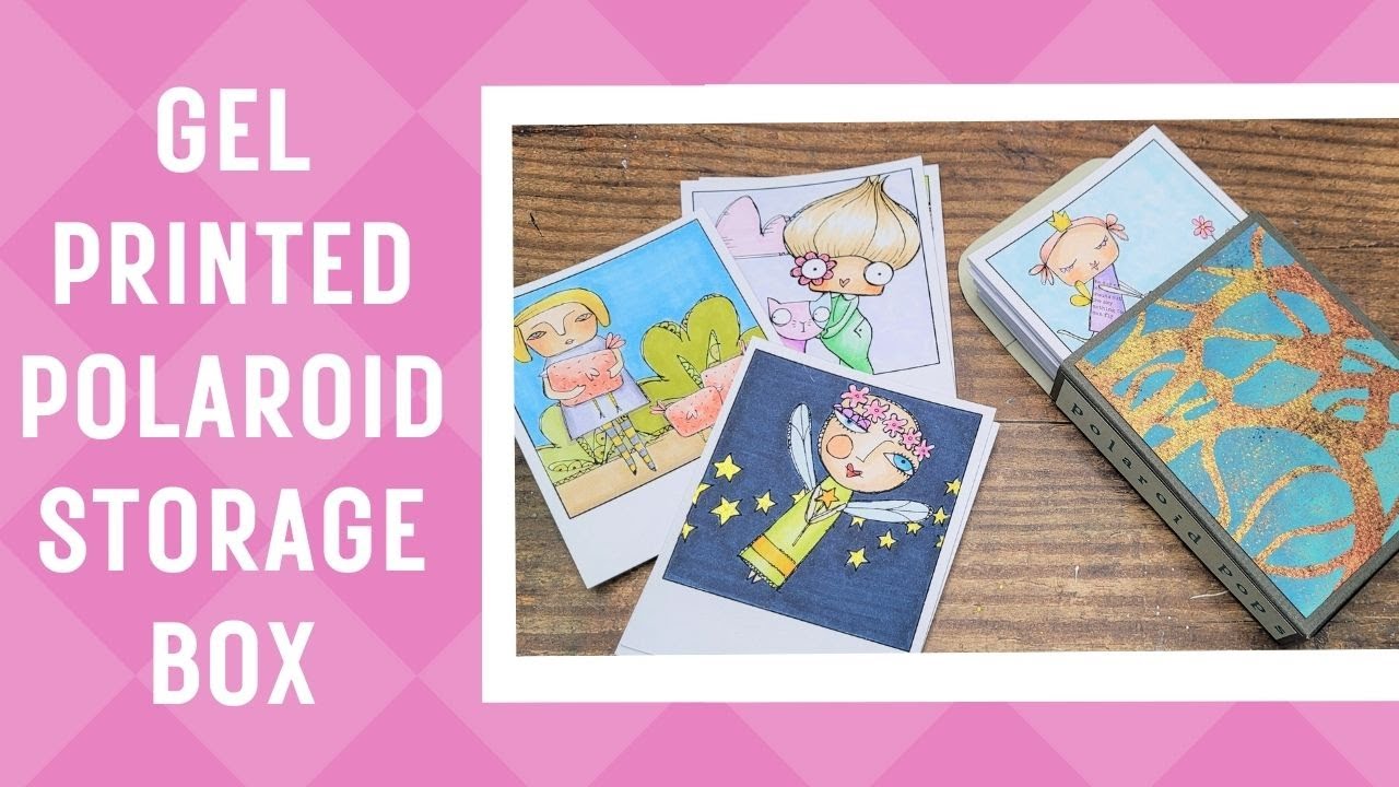 Gel Printed Polaroid Storage Box - YouTube
