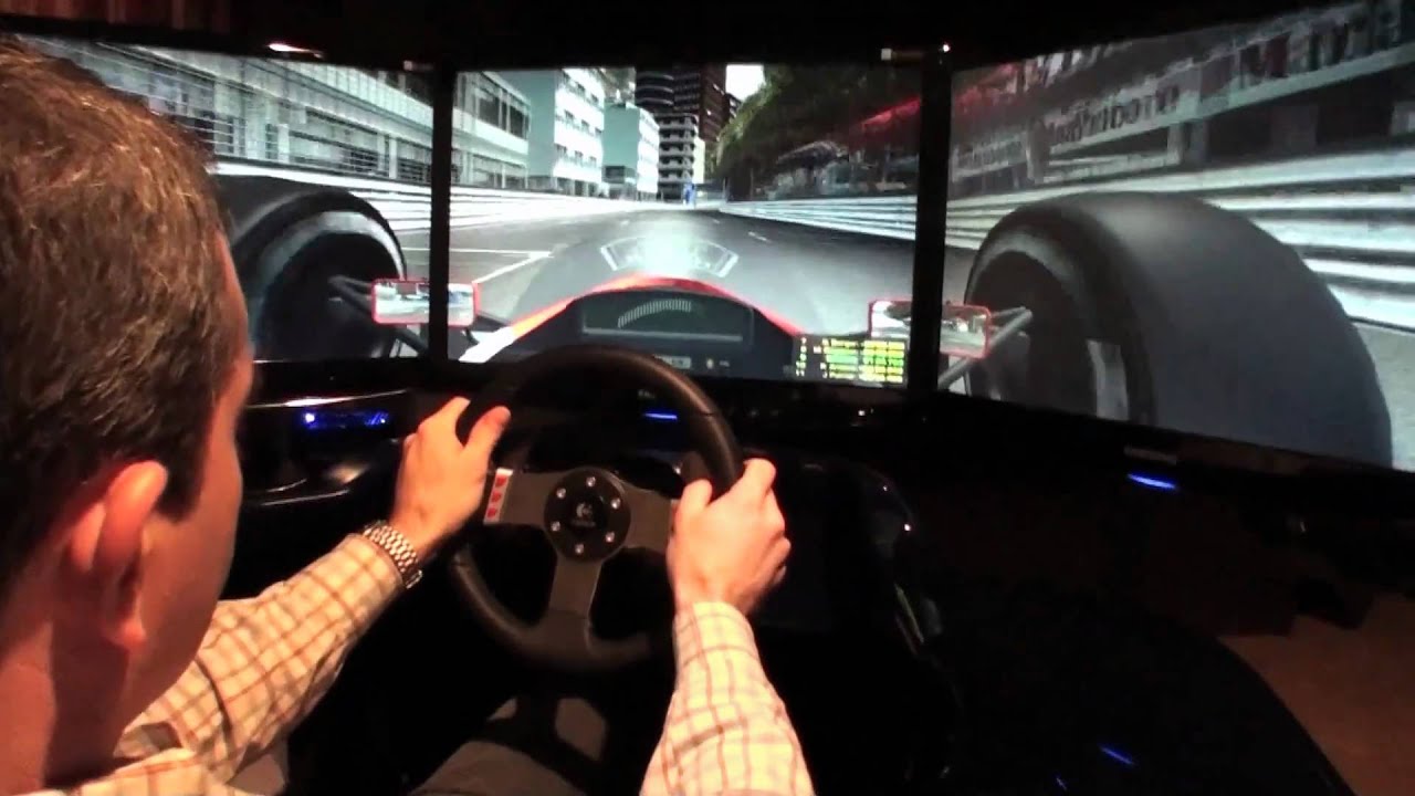 Simulateur de Formule 1 - YouTube