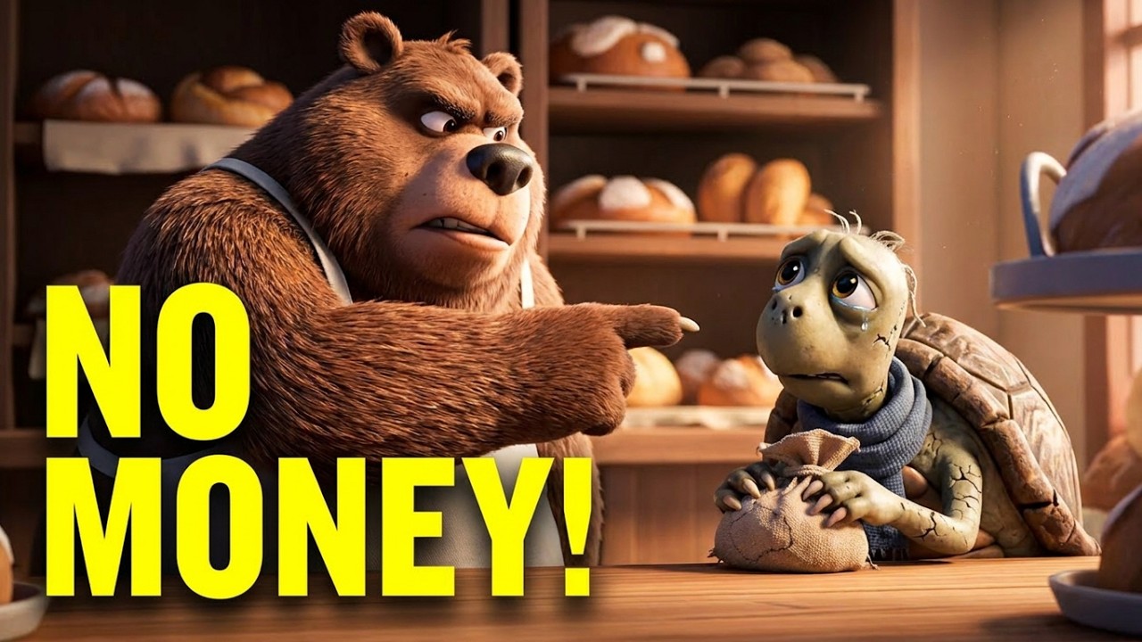 Greedy Bear Shopkeeper Shames Poor Turtle — Until He Gets His ...