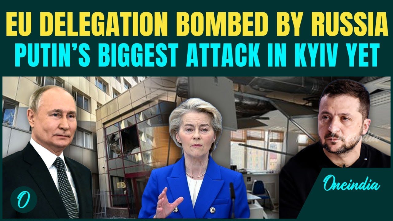 Russia-Ukraine All-Out War: Putin Missiles Hit EU Delegates in Kyiv ...