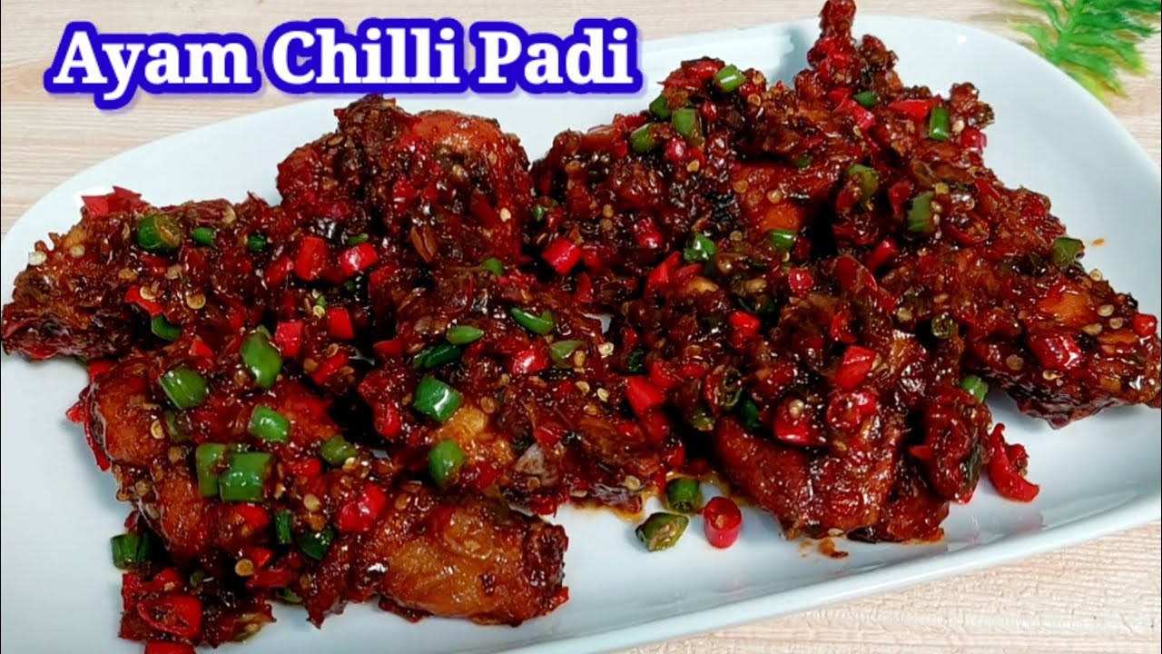 Ini yg lagi viral.. rasanya enak banget AYAM CHILLI PADI - YouTube