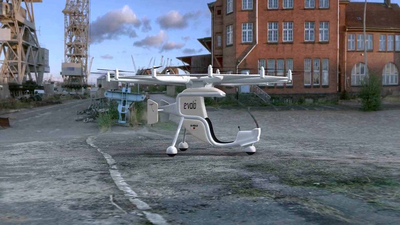 Volocopter - the future of manned multicopter - YouTube