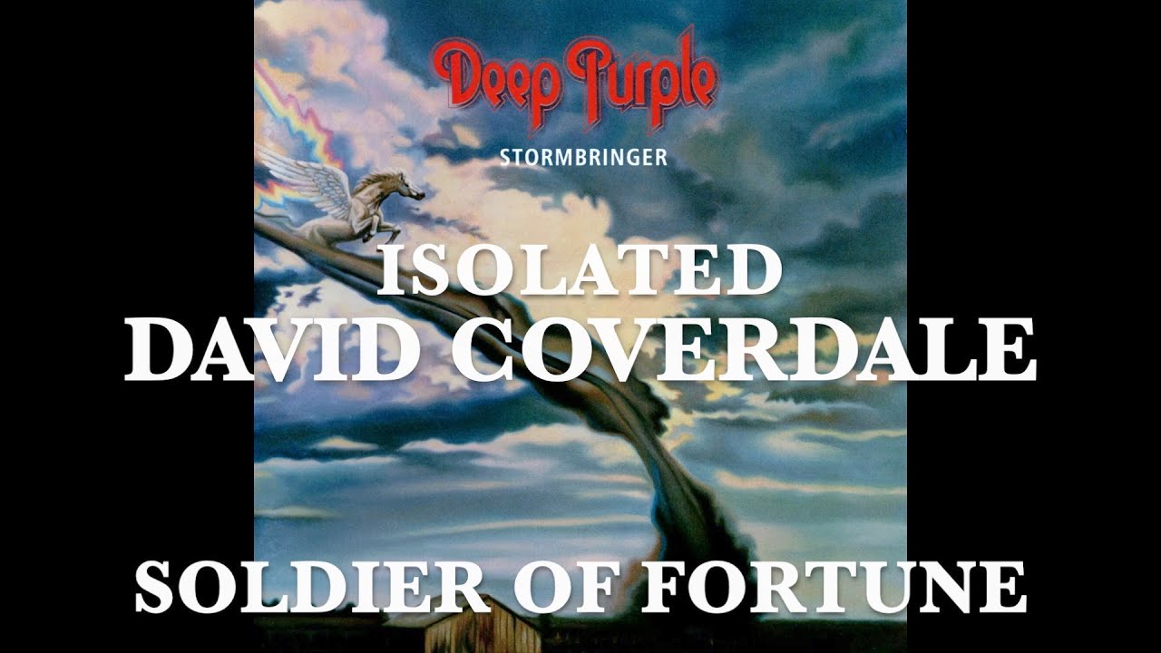 Deep Purple - Isolated - David Coverdale - Soldier Of Fortune - - YouTube