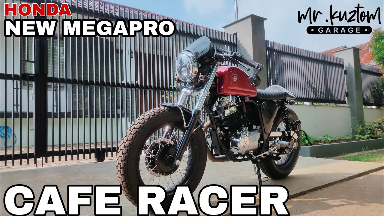 HONDA NEW MEGAPRO CAFE RACER #caferacer #hondamegapro - YouTube