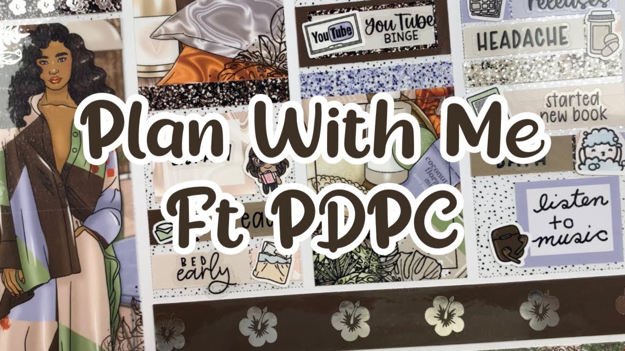 Plan With Me | Ft PDPC | Self Care Sleepover - YouTube