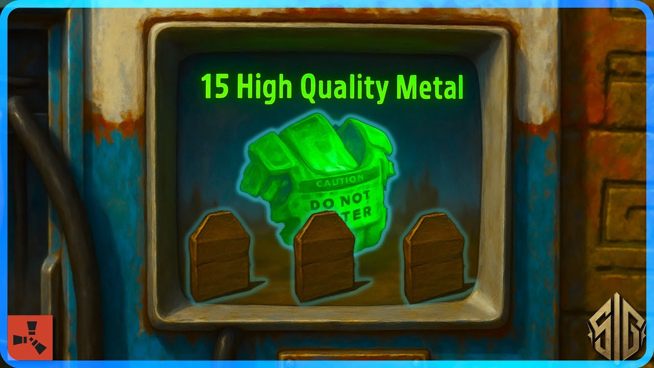 I Built Rust's First ARMORY & Got a Box of HQM! - YouTube