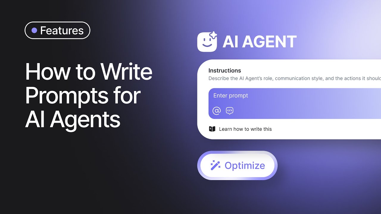How to Write Prompts for Your AI Agent | Respond.io Video Guide - YouTube