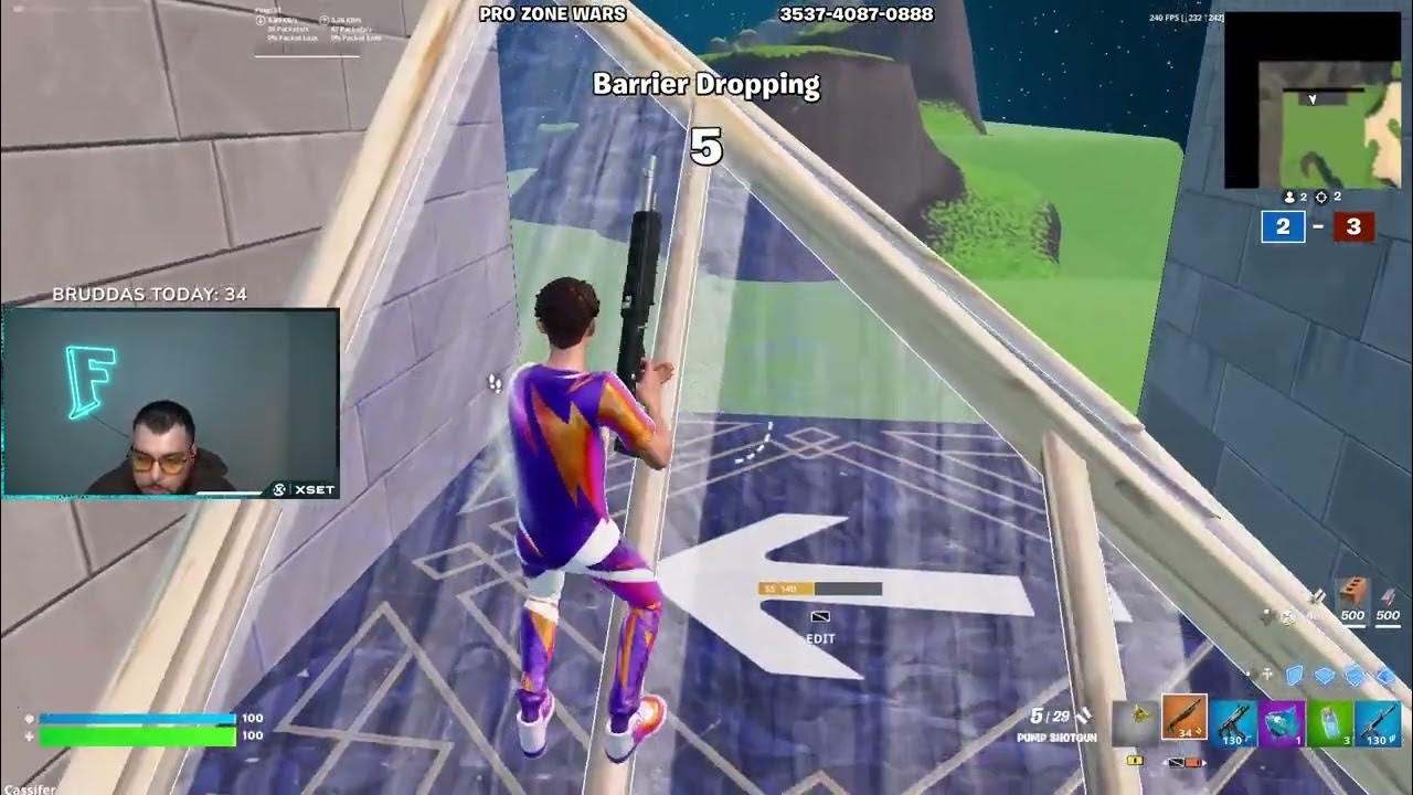 Peterbot starts crying after spectating Faxuty 1v1 Clix with 5 builds in Zone Wars! - YouTube