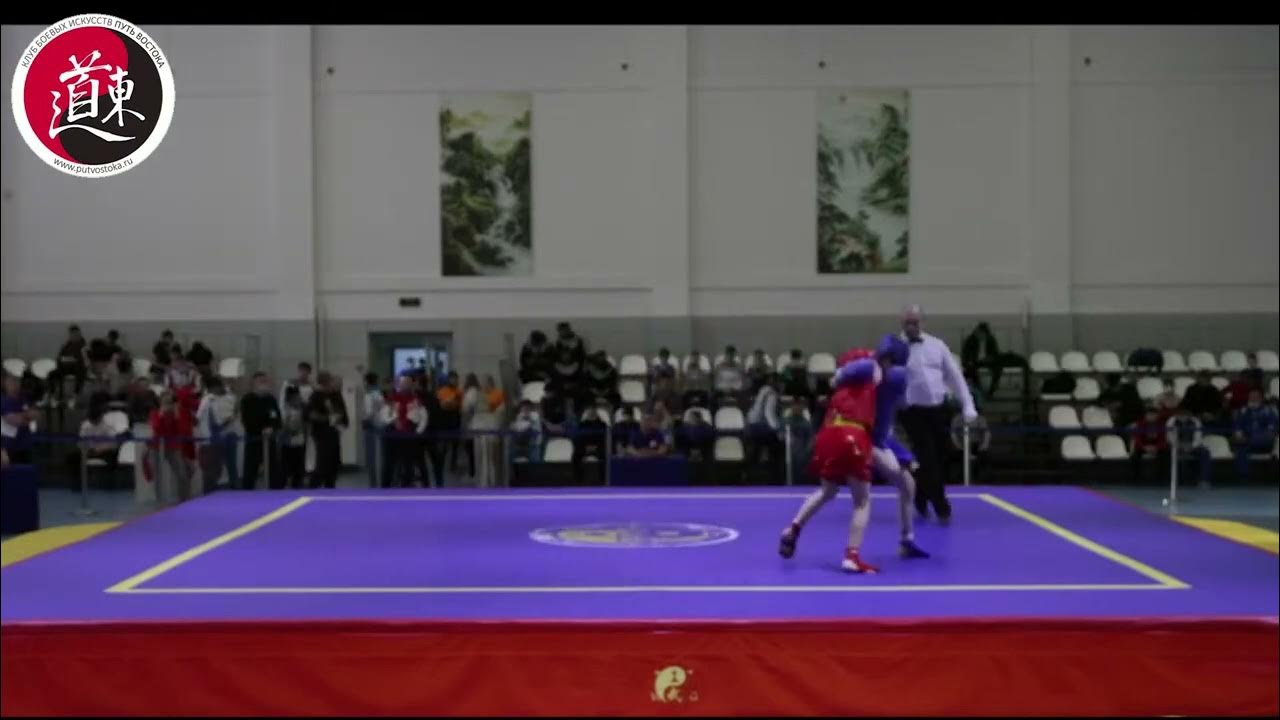 Fragments of wushu-sanda fights from the International tournament "Moscow Wushu Stars" 2022 ...