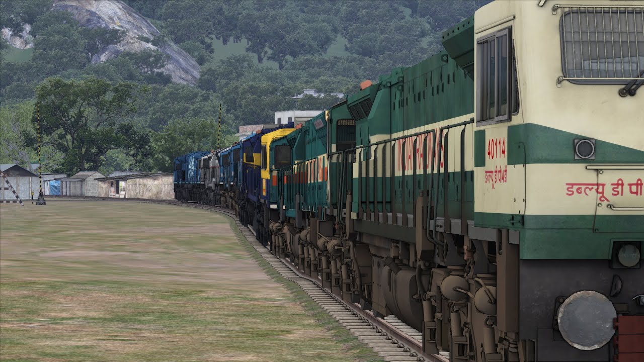 Coupling & Driving Emd Engines | WDP4d Rescue 5 EMD | Diesel KING ...