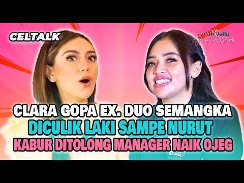 CLARA GOPA EX.DUO SEMANGKA DICULIK LAKI SAMPE NURUT, KABUR DITOLONG MANAGER Naik OJEG 😱