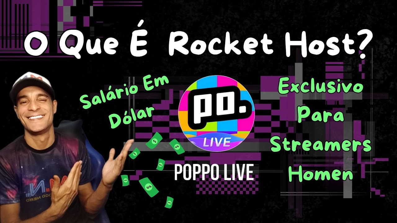 Como Se Tornar Um Rocket Host Na Poppo Live ( UP Agency ) 🚀 - YouTube