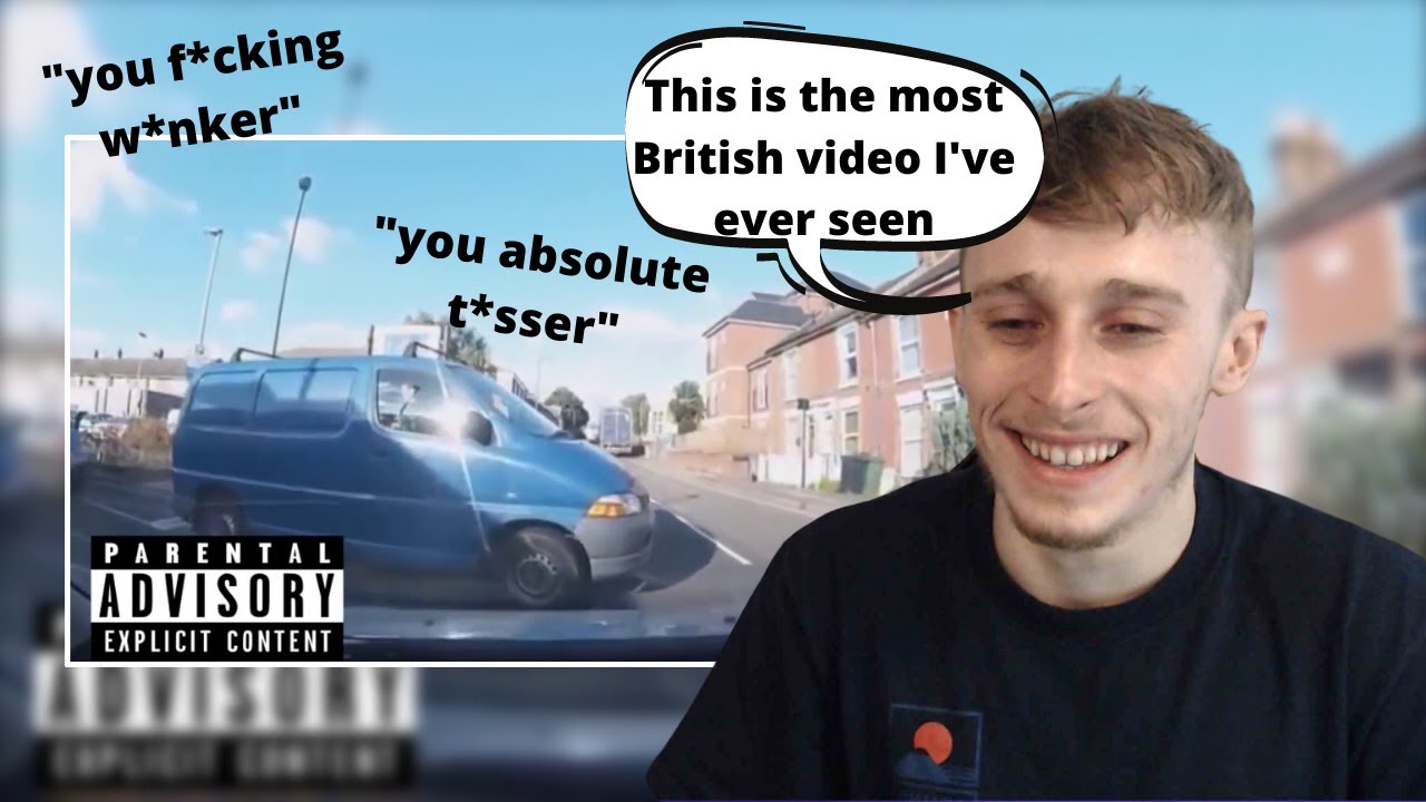 British Guy Reacting to British Road Rage "British Drivers Swearing" 😂😂 ...