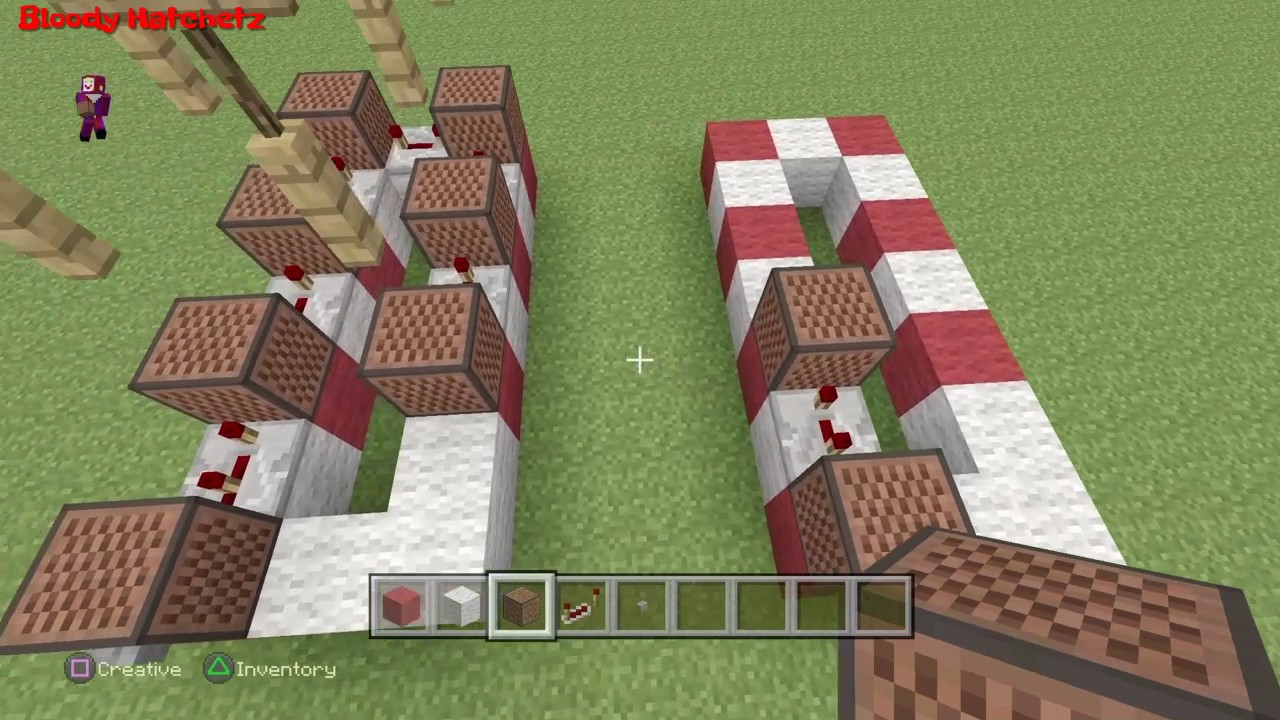 Minecraft Christmas Note Block Tutorial "Rudolph The Red-Nosed Reindeer ...