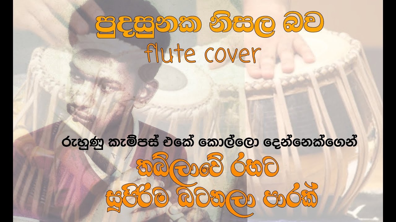 Pudasunaka nisala bawa (flute cover) - YouTube