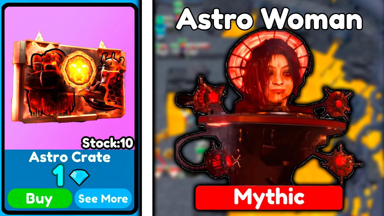 😱 ASTRO CRATE FOR 1 GEM! 🔥 NEW GODLY! 💀 Toilet Tower Defense - YouTube