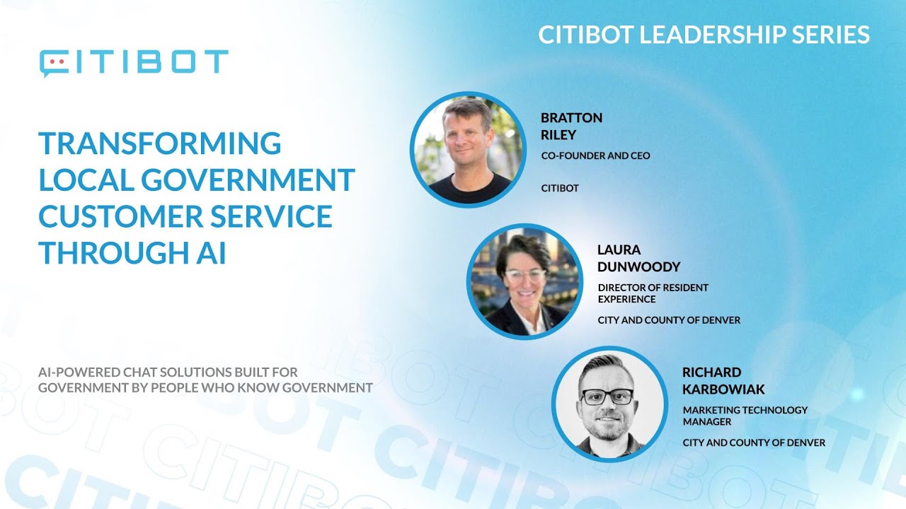 ICMA Panel: Transforming Local Government Customer Service Through AI ...