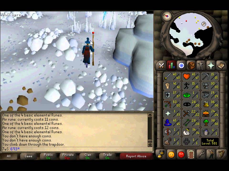 Runescape 2007 Ice Warriors Slayer Guide - YouTube