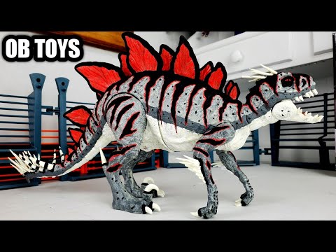 CUSTOM MATTEL STEGO SCORPIUS REX | GLOW IN THE DARK REPAINT HYBRID E750 ...
